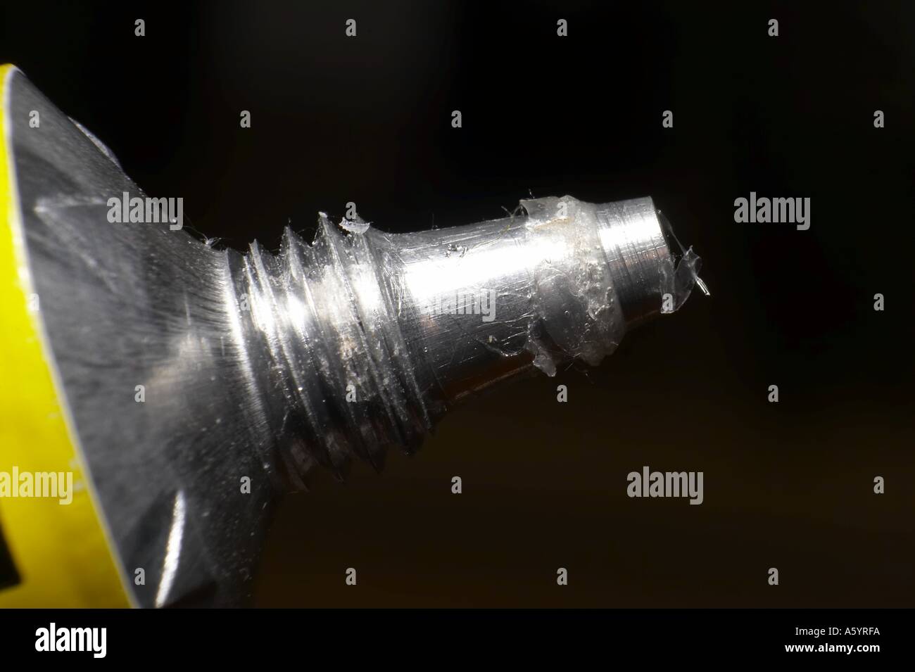 details of a tube of glue Stock Photo - Alamy