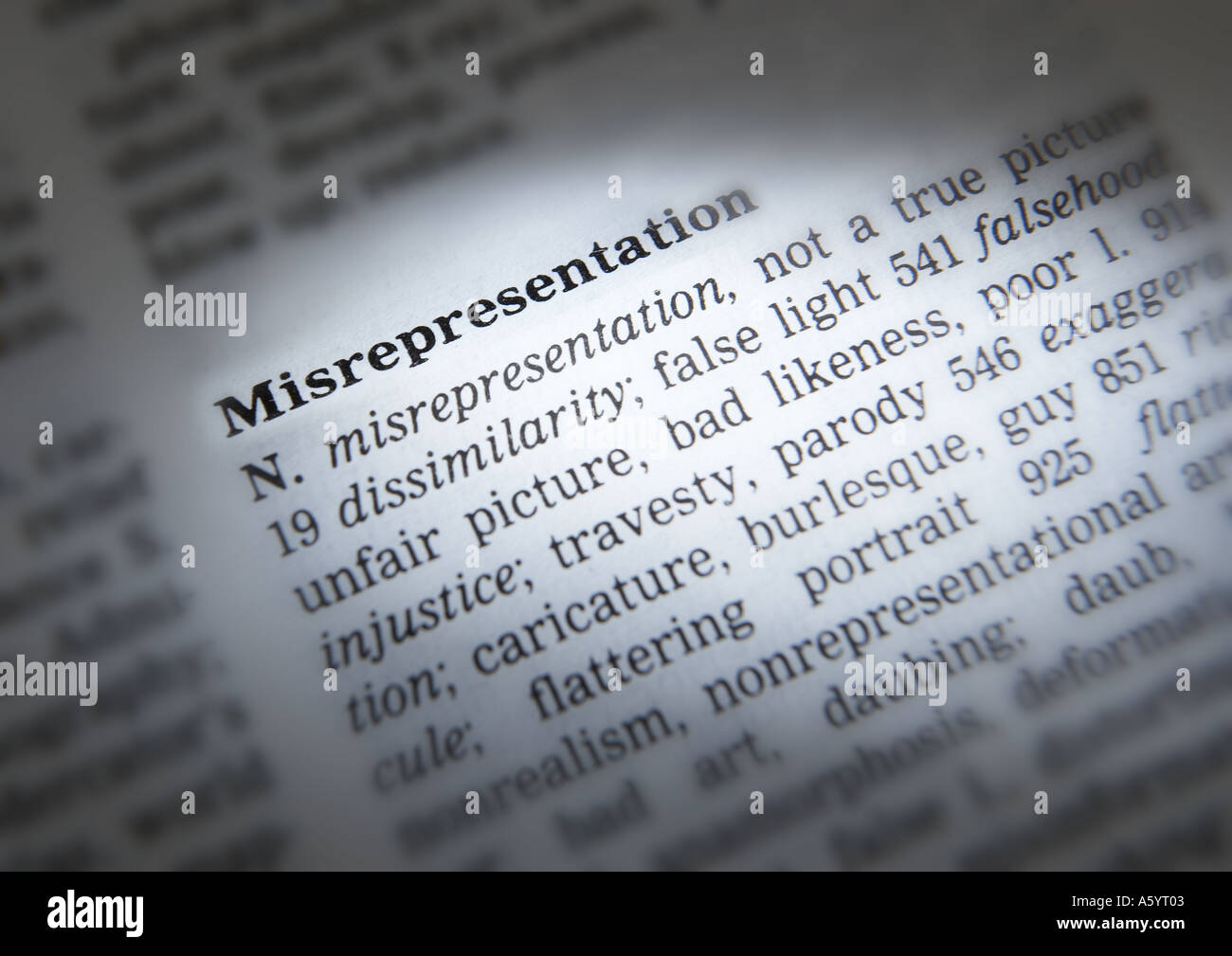 Misrepresentation hi-res stock photography and images - Alamy