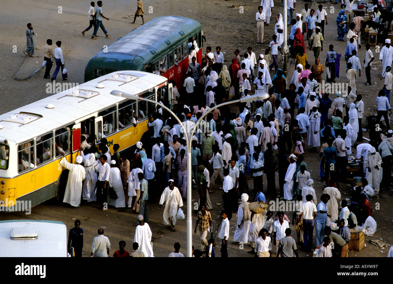 Khartoum bus station hi-res stock photography and images - Alamy