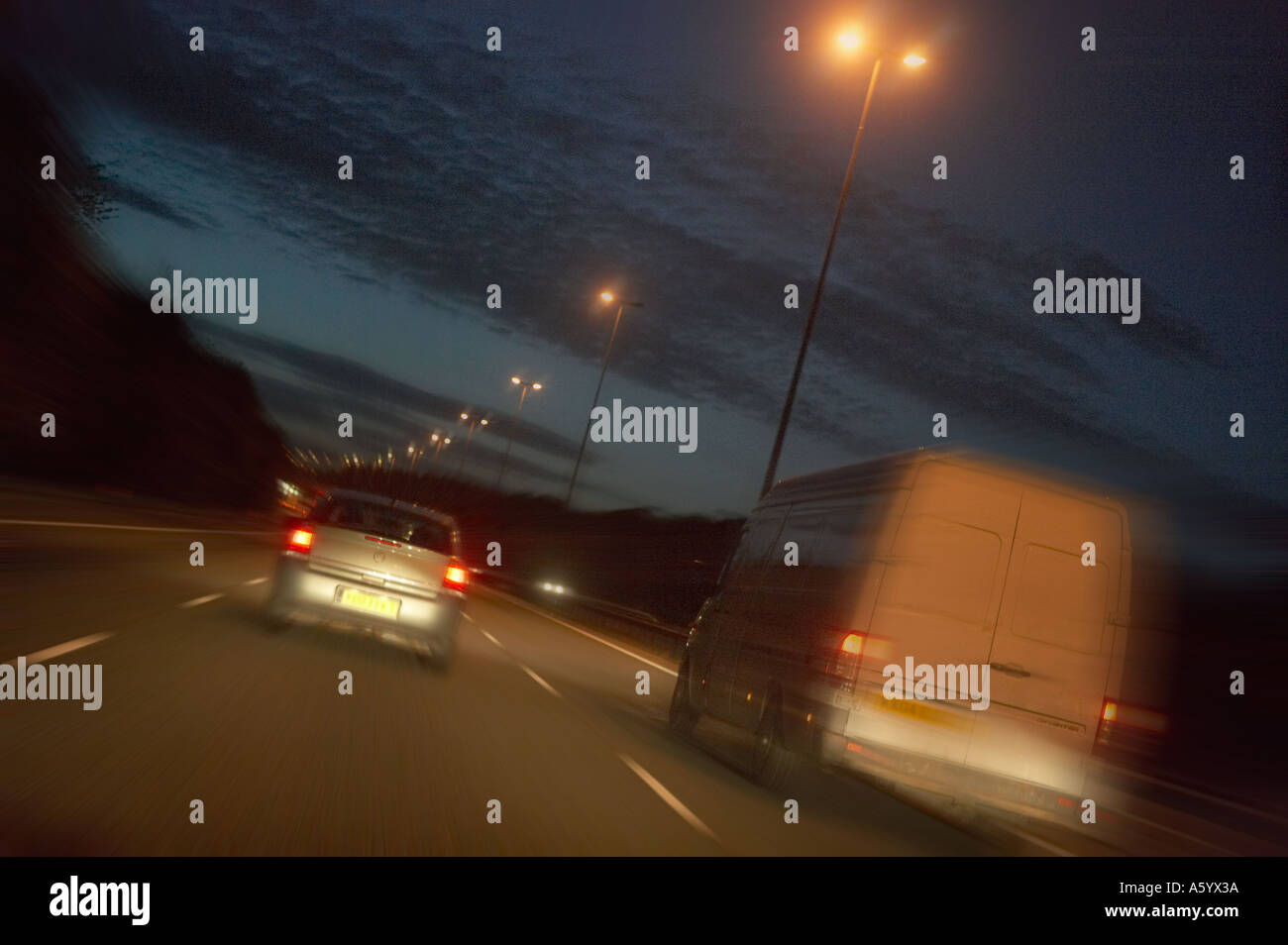 British gas van motorway hi-res stock photography and images - Alamy