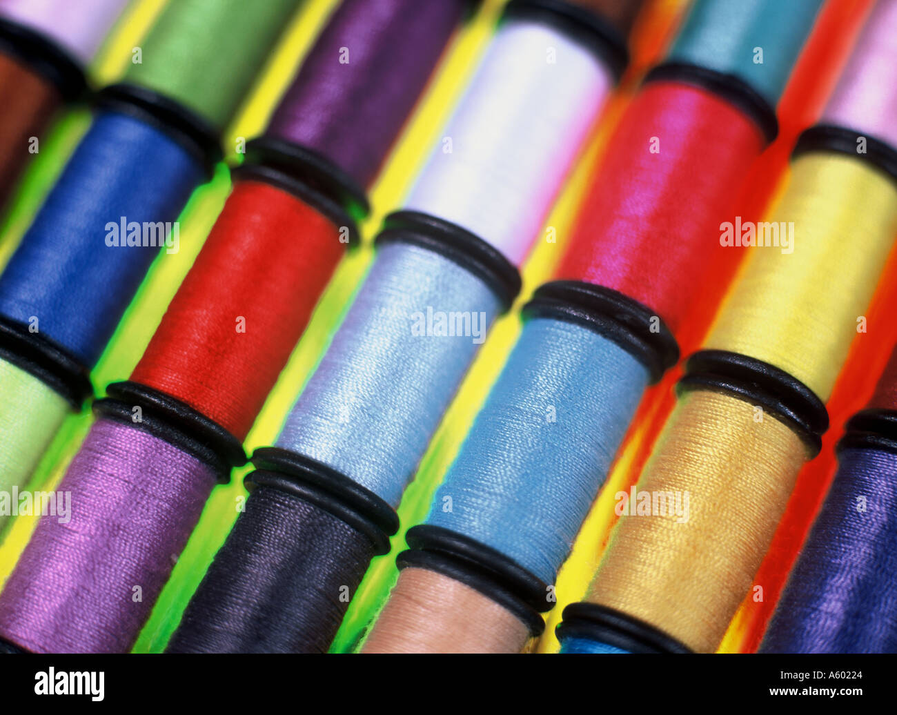 Reels of yarn Stock Photo - Alamy