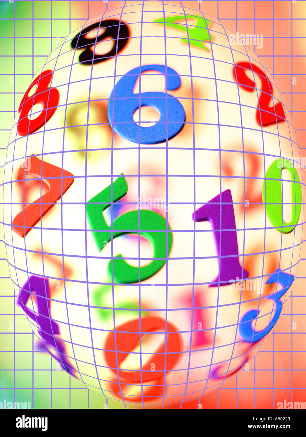 Coloured cipher hi-res stock photography and images - Alamy