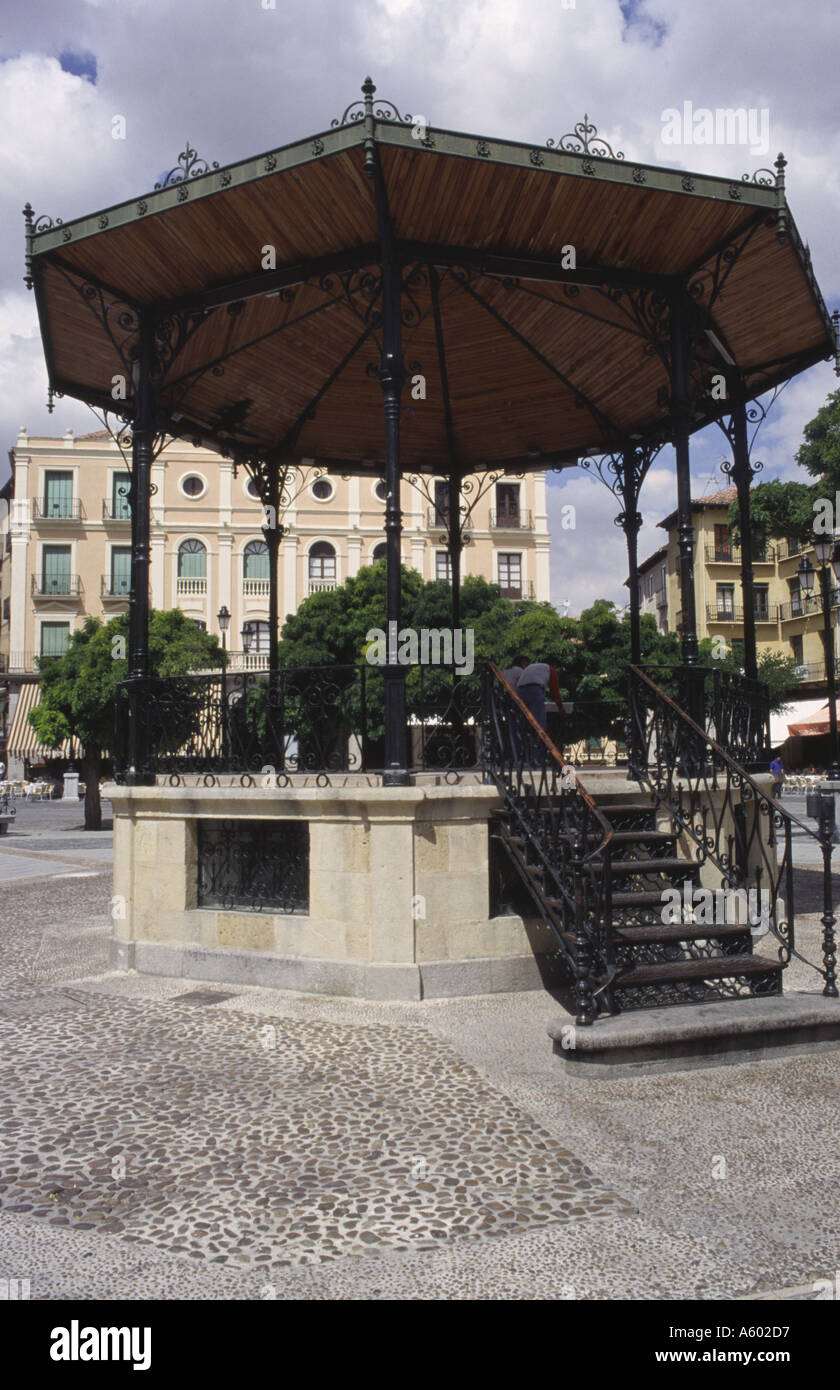 Kiosk at Segovia Spain Stock Photo - Alamy