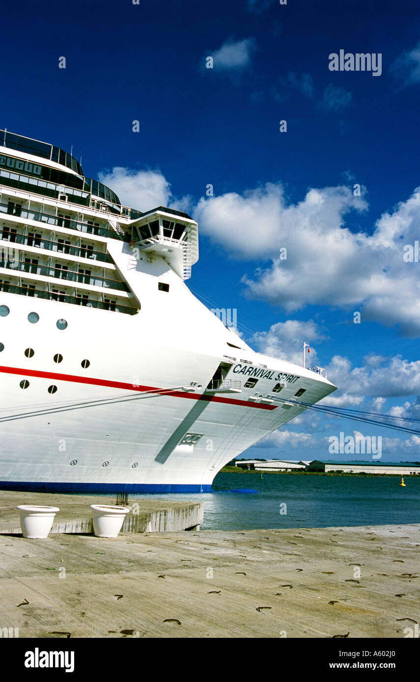 Cruise Ship Carnival Spirit Stock Photo - Alamy