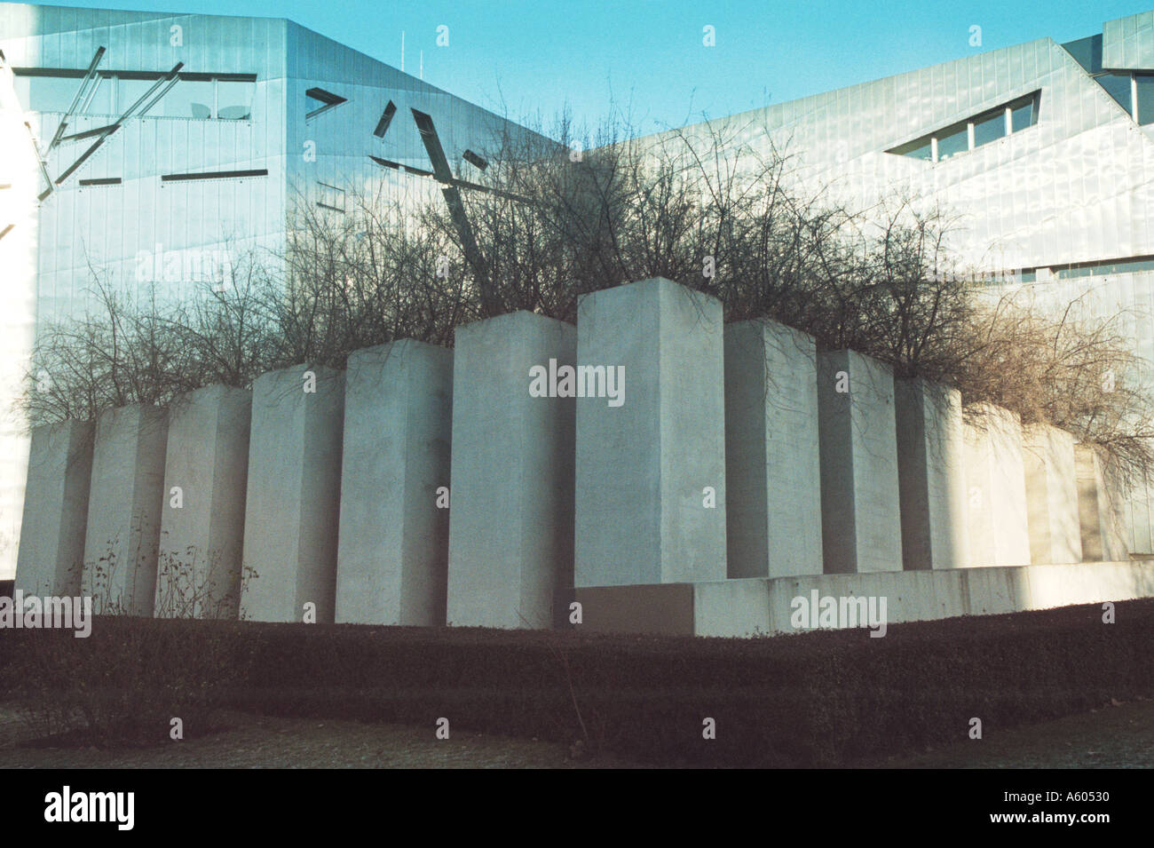 The Jewish Museum in Berlin designed by Daniel Libeskind Stock Photo ...