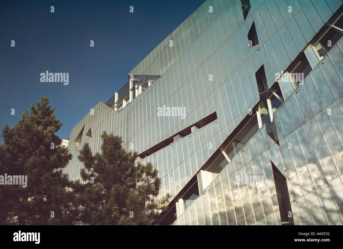 The Jewish Museum in Berlin designed by Daniel Libeskind Stock Photo ...