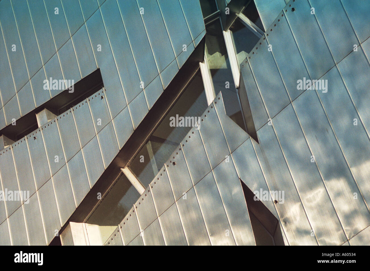 The Jewish Museum in Berlin designed by Daniel Libeskind Stock Photo ...