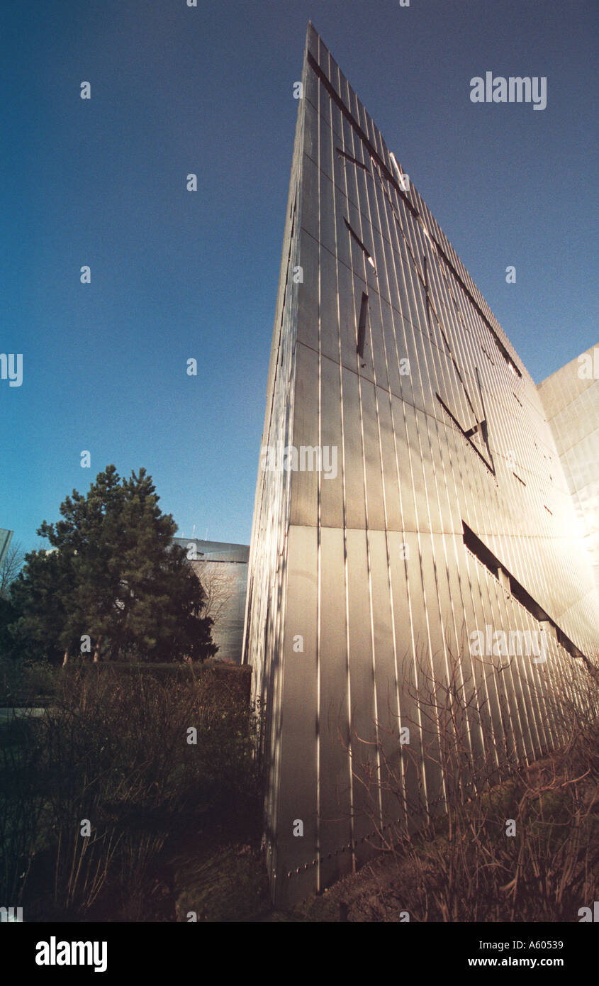 The Jewish Museum in Berlin designed by Daniel Libeskind Stock Photo ...
