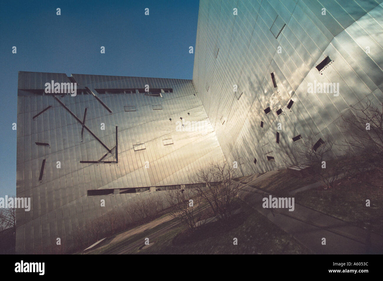 The Jewish Museum in Berlin designed by Daniel Libeskind Stock Photo ...