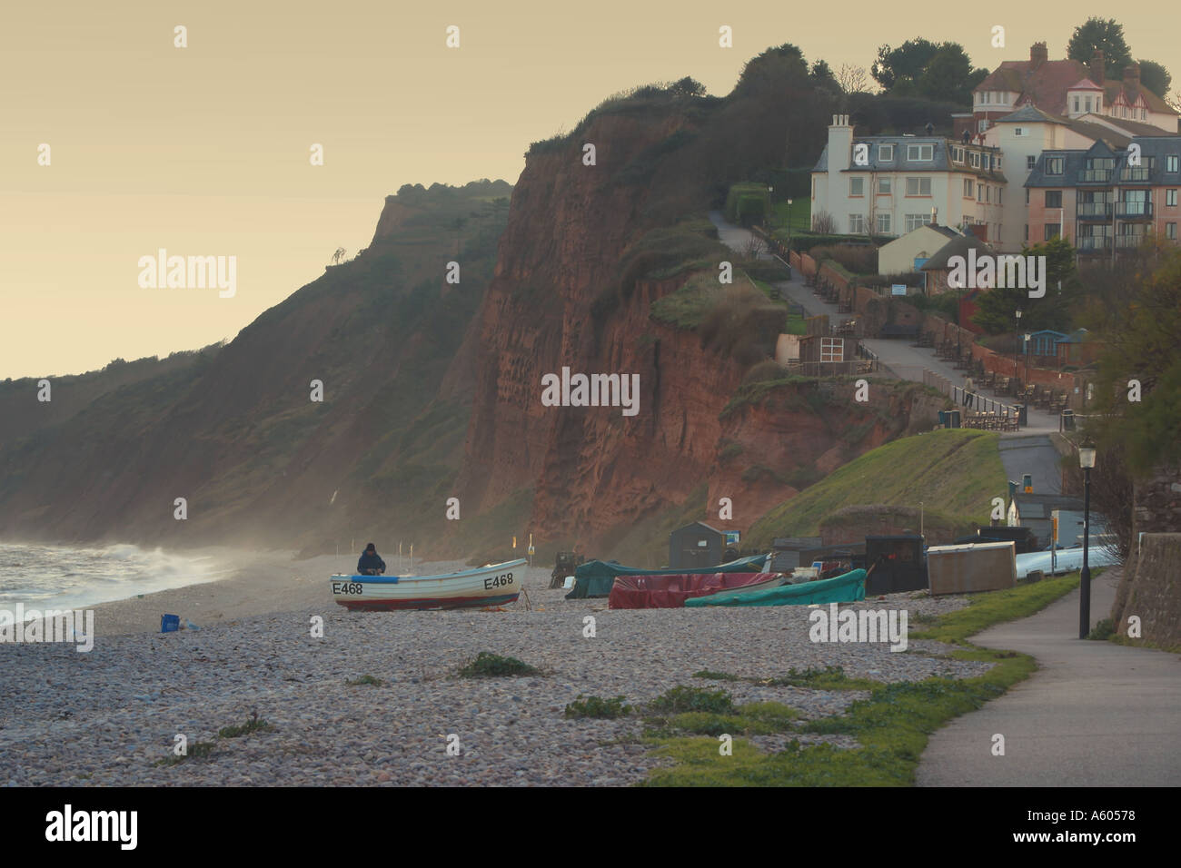 Beach in Devon Stock Photo - Alamy