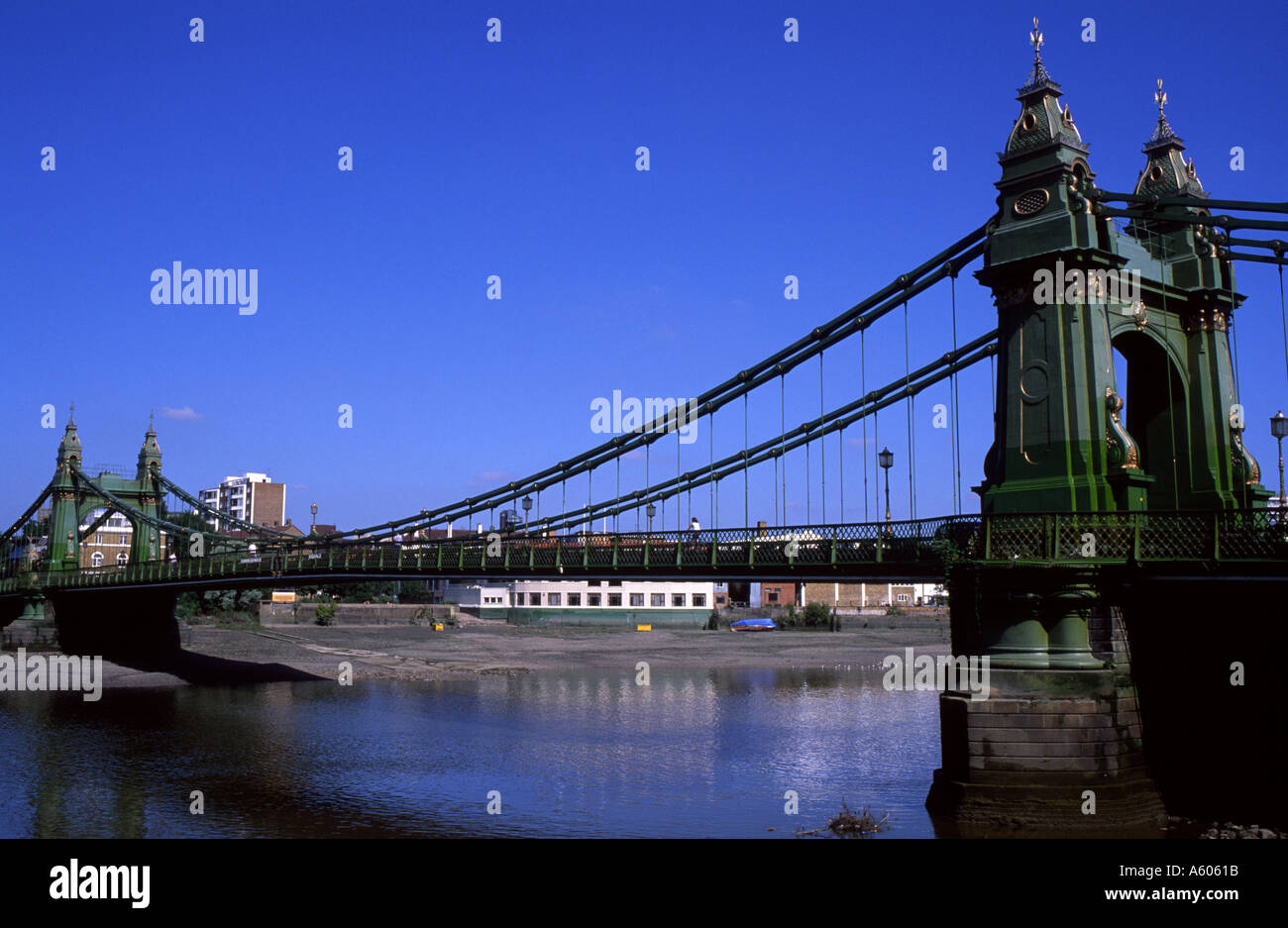 Hammersmith Bridge London UK Stock Photo - Alamy