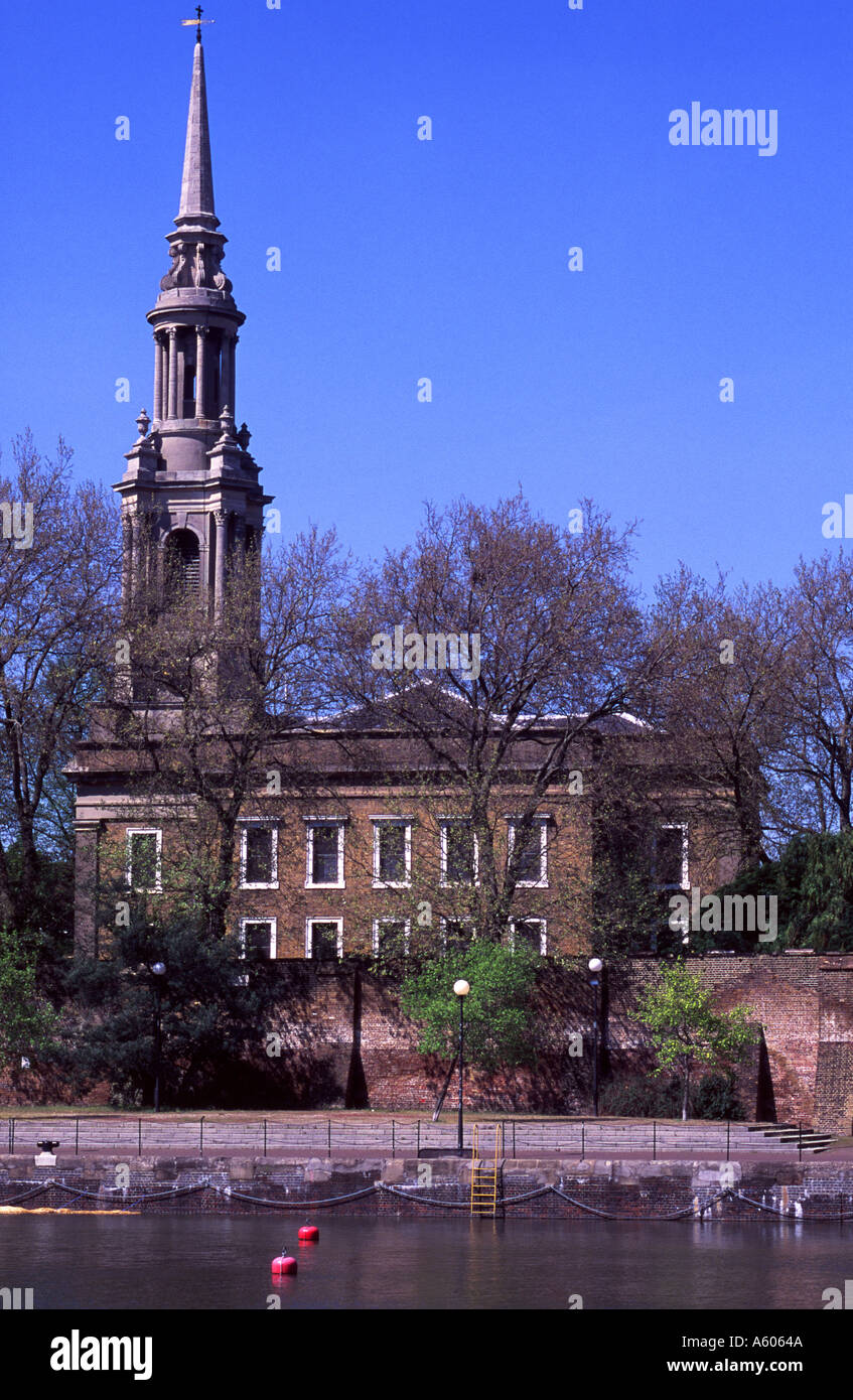 St Pauls Church Shadwell London England UK Stock Photo - Alamy