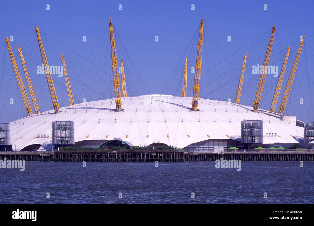 Millennium Dome Greenwich London England UK Stock Photo - Alamy