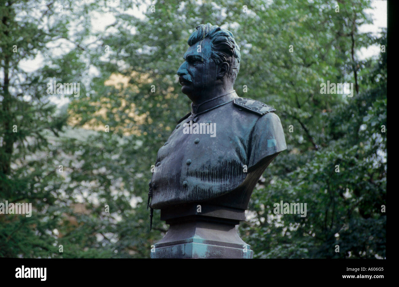 Monument of Joseph Stalin, St. Petersburg, Russia Stock Photo - Alamy