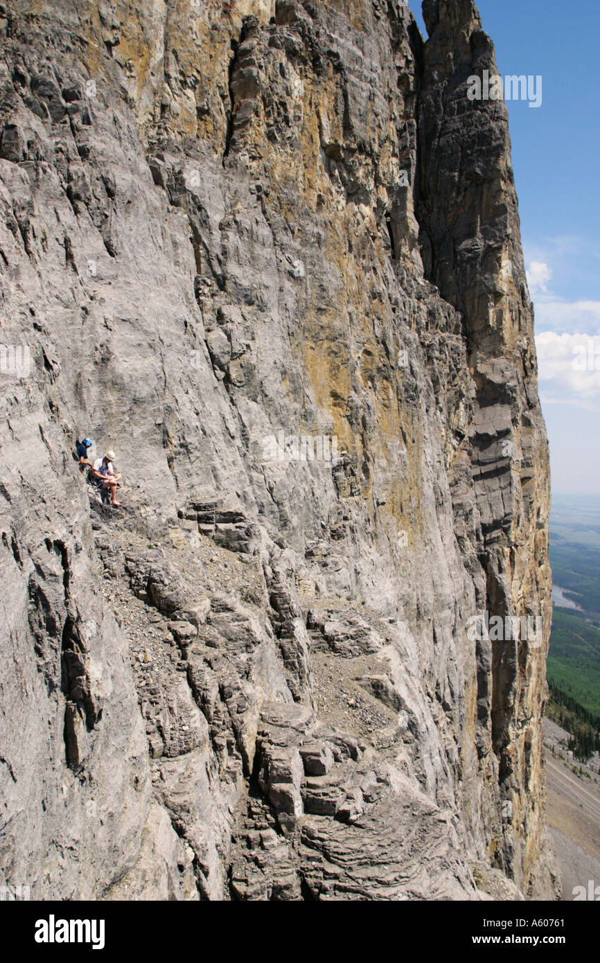 Rock Climbing Mt Yam Stock Photo - Alamy
