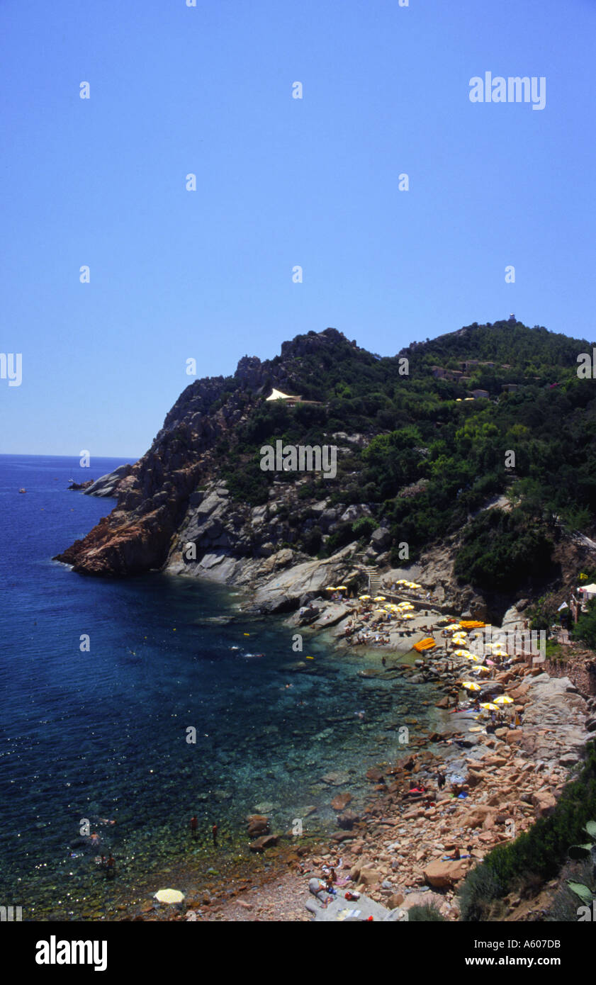 Beach at Arbatax Sardinia Italy Stock Photo - Alamy
