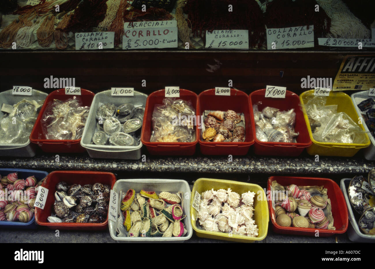 Shop of shells Stock Photo - Alamy