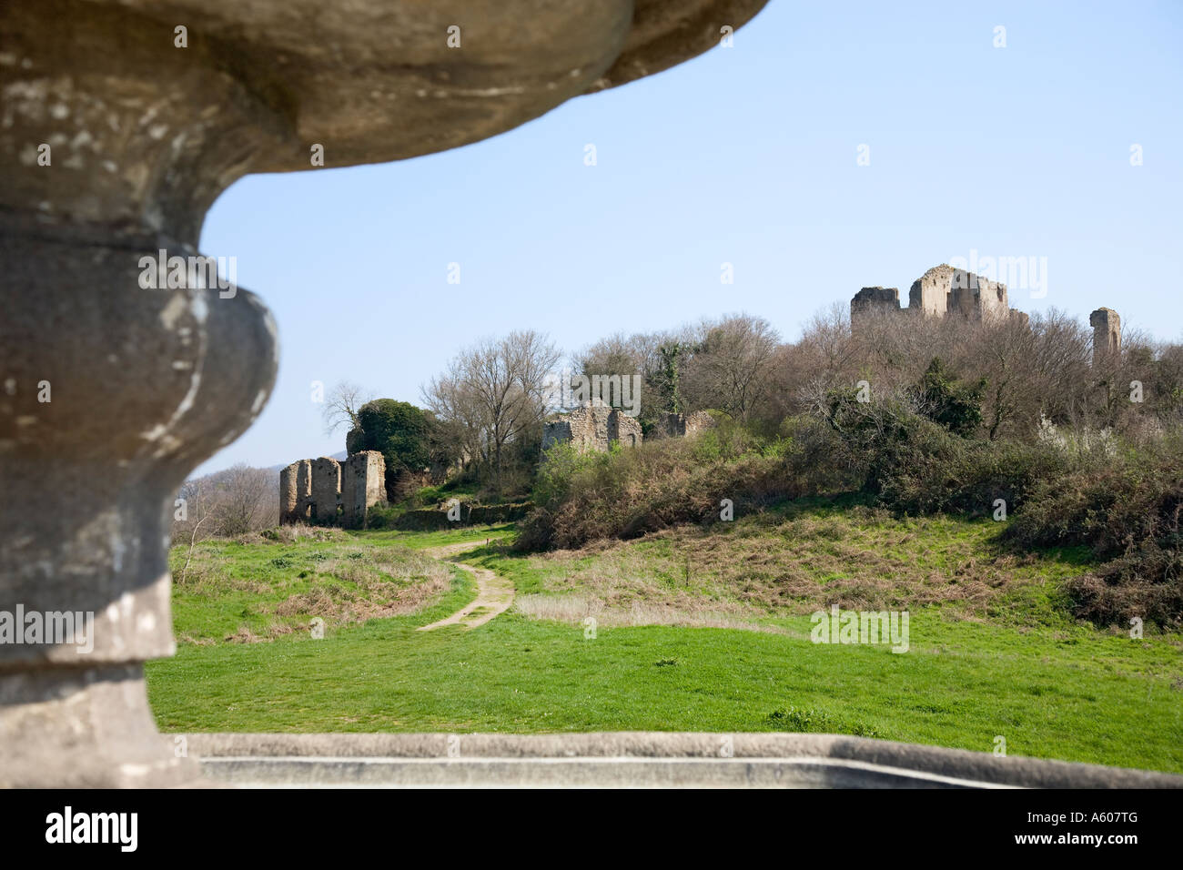 Western view of Canale Monterano, Italy Stock Photo - Alamy