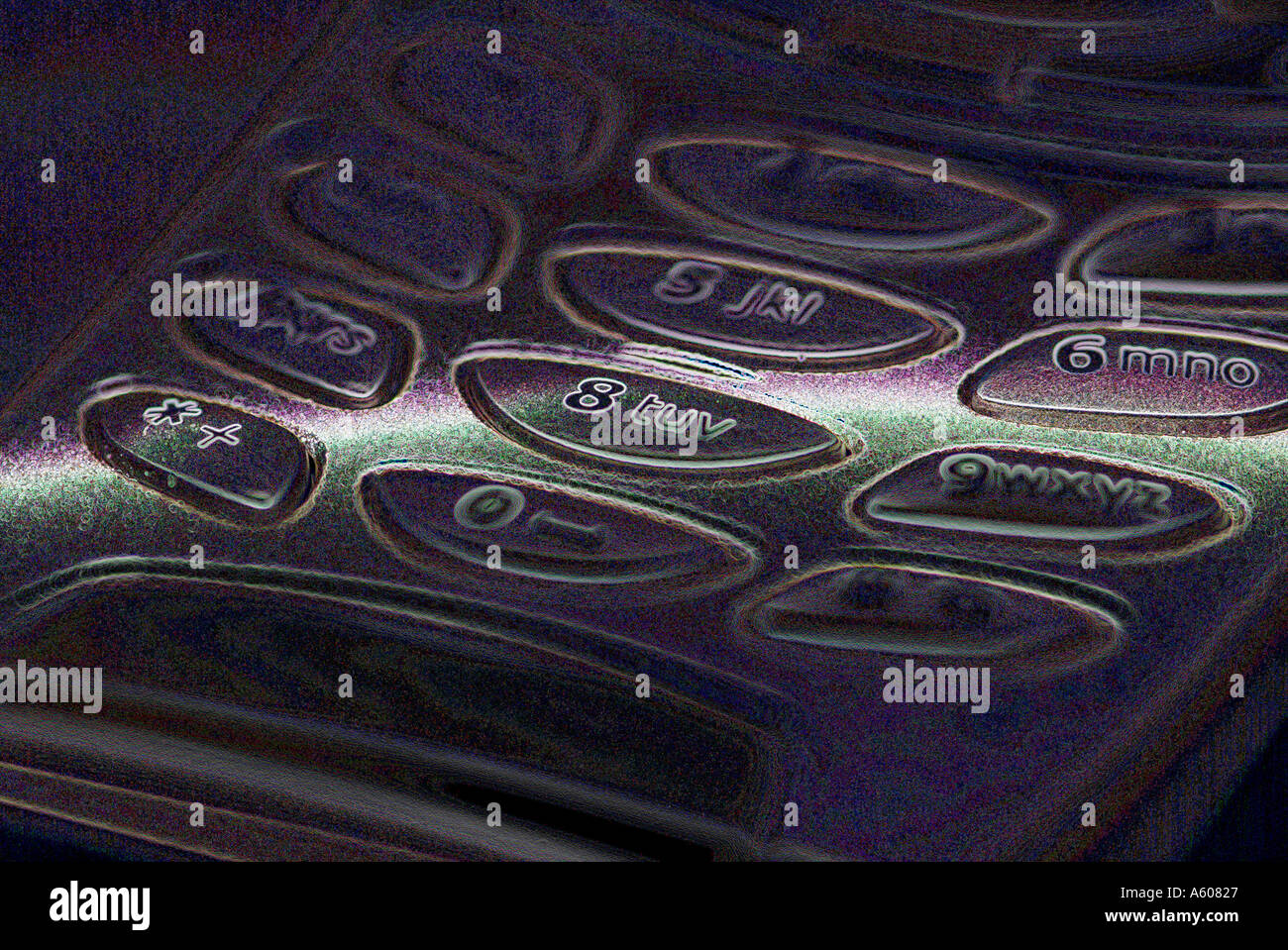 Mobile phone keypad Stock Photo - Alamy