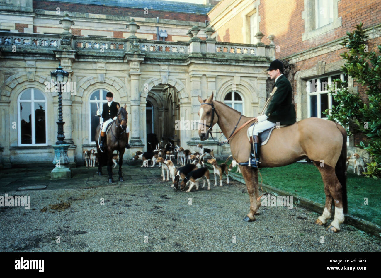 The Hunt Country Scene Suffolk England Great Britain Stock Photo - Alamy