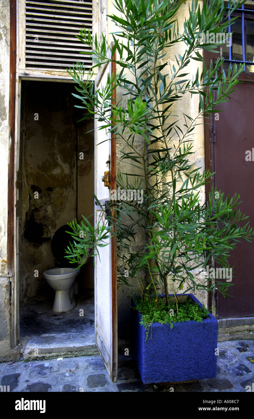 Public toilet in a street Stock Photo - Alamy