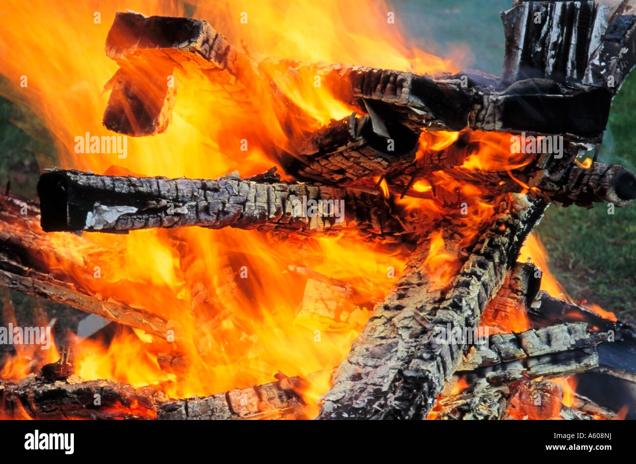 Burst in flames hi-res stock photography and images - Alamy