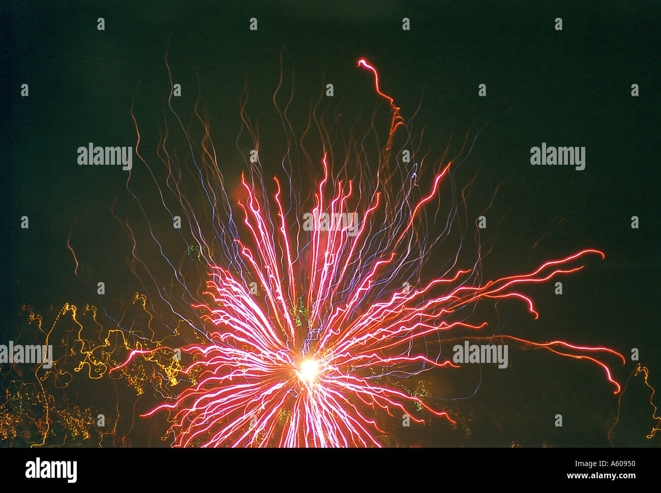 fireworks beirut sky lebanon Stock Photo - Alamy