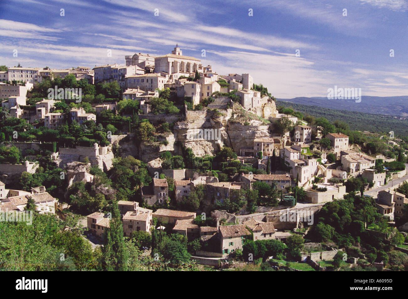 Ancient City of Gordes in Provence France Stock Photo - Alamy