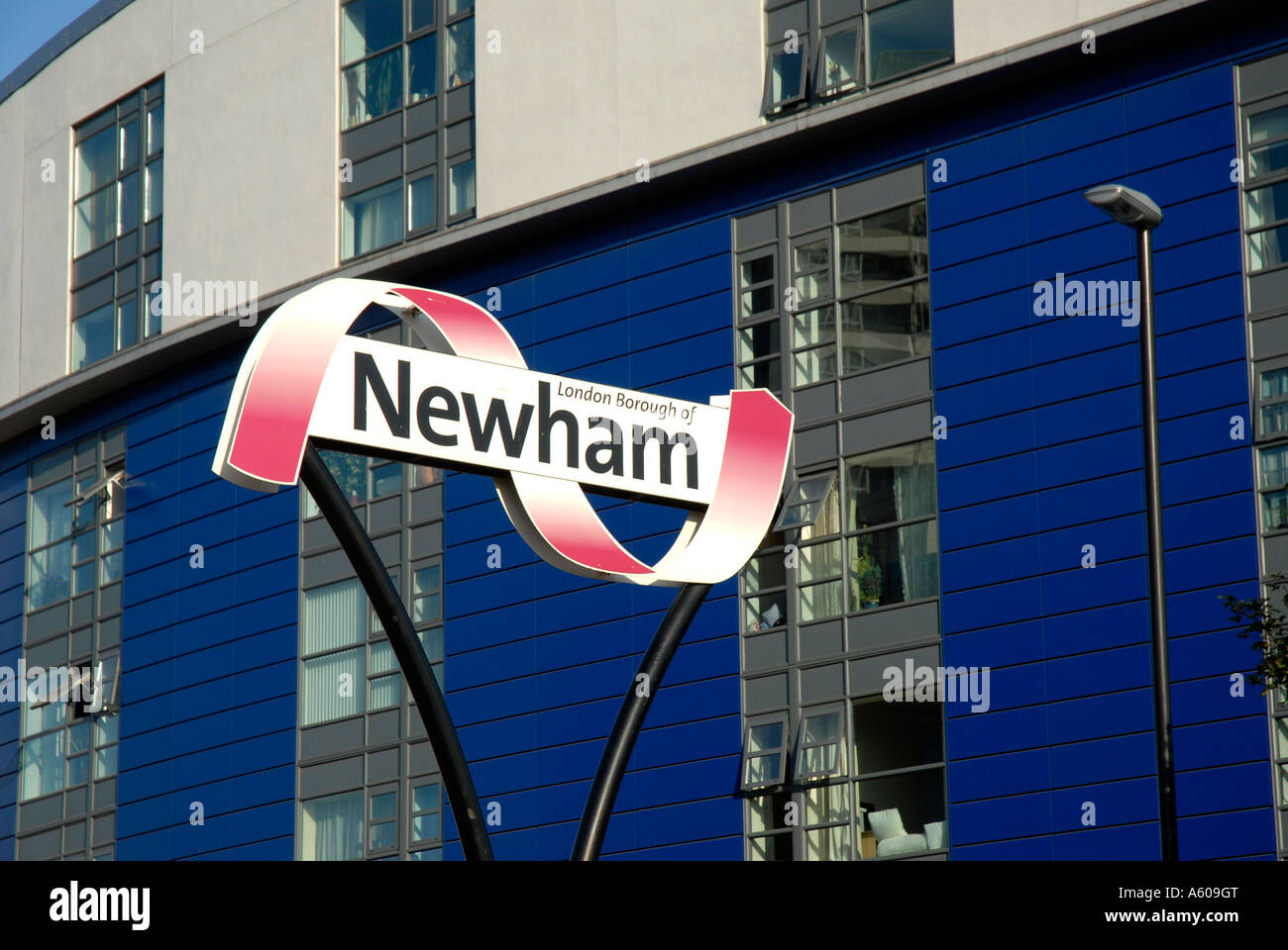 London borough sign stratford hi-res stock photography and images - Alamy