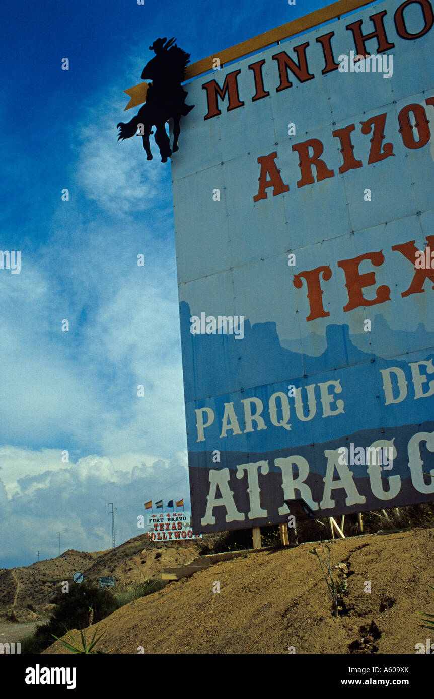 Tabernas mini hollywood film set hi-res stock photography and images ...