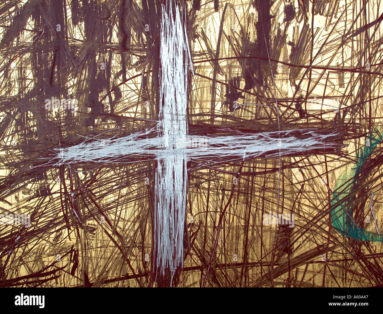 Graffiti cross plus sign hi-res stock photography and images - Alamy