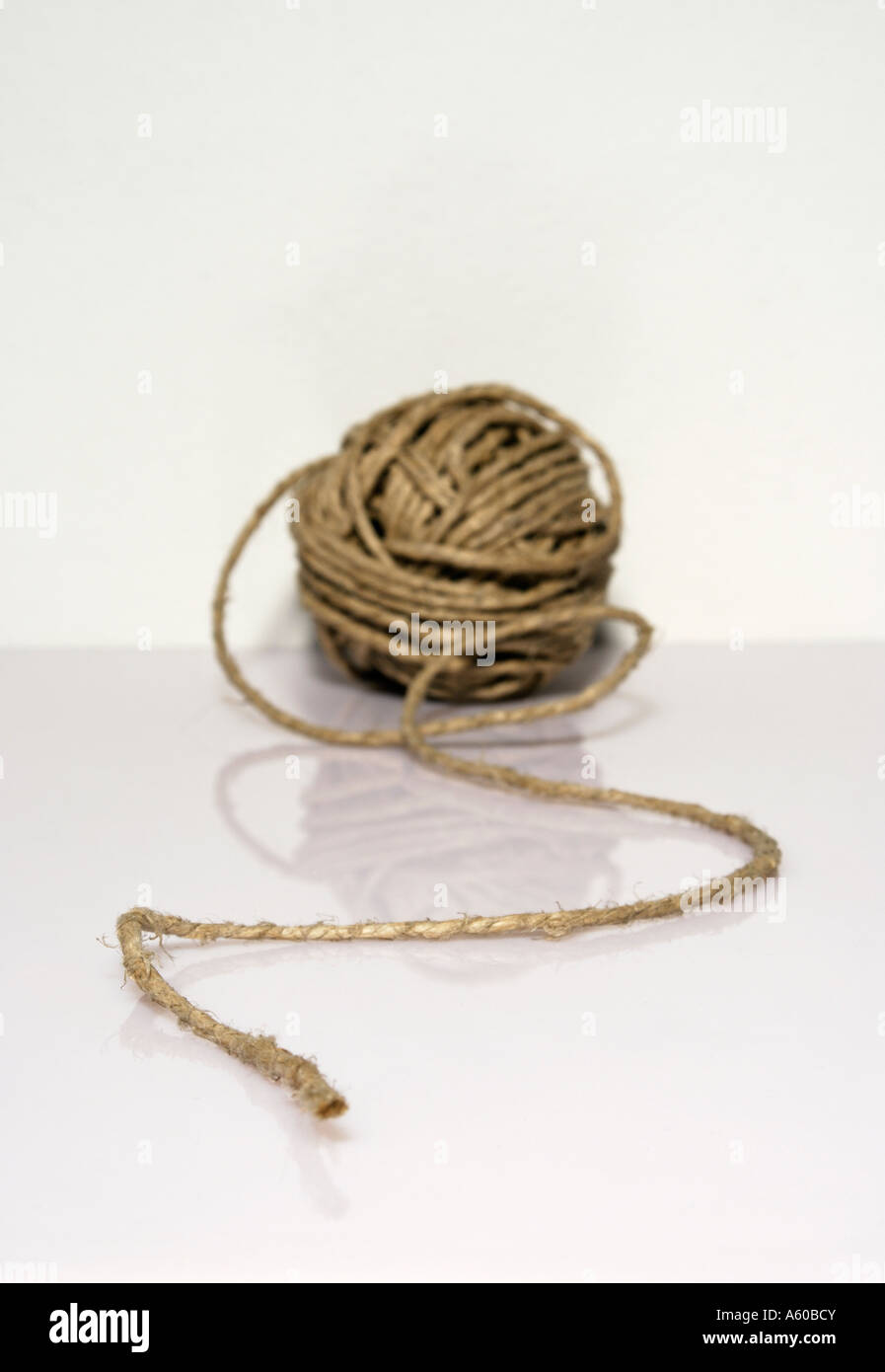 ball of string Stock Photo - Alamy