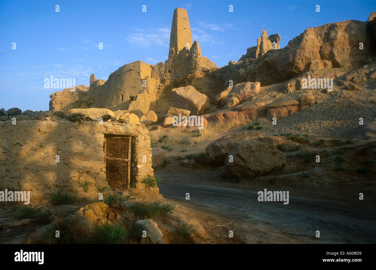 EGYPT Western Desert Siwa Oasis Temple Of The Oracle 1 ruins on ...