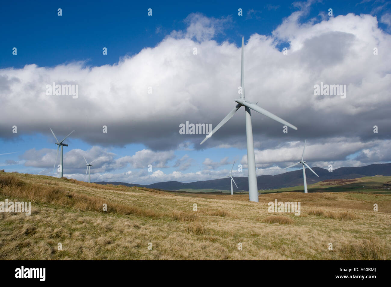 Wind turbines at Lambgill windfarm in Cumbria Stock Photo - Alamy