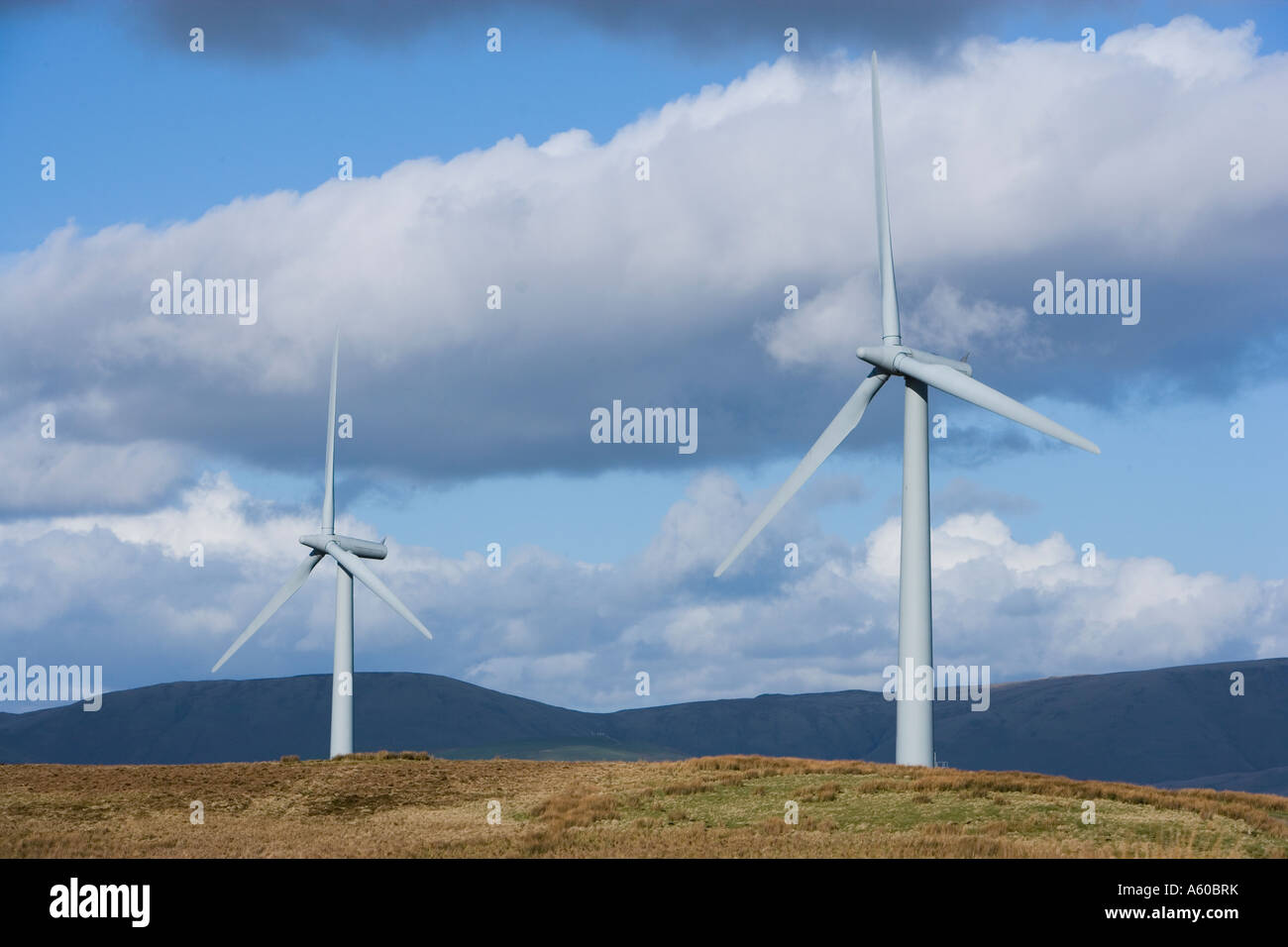 Wind turbines at Lambgill windfarm in Cumbria Stock Photo - Alamy