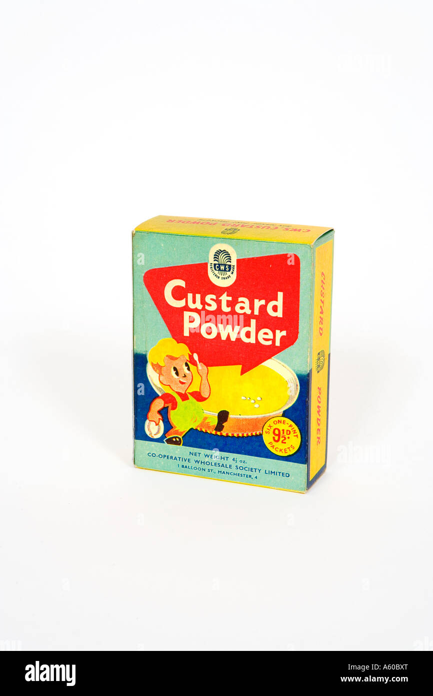 Custard Powder High Resolution Stock Photography and Images - Alamy