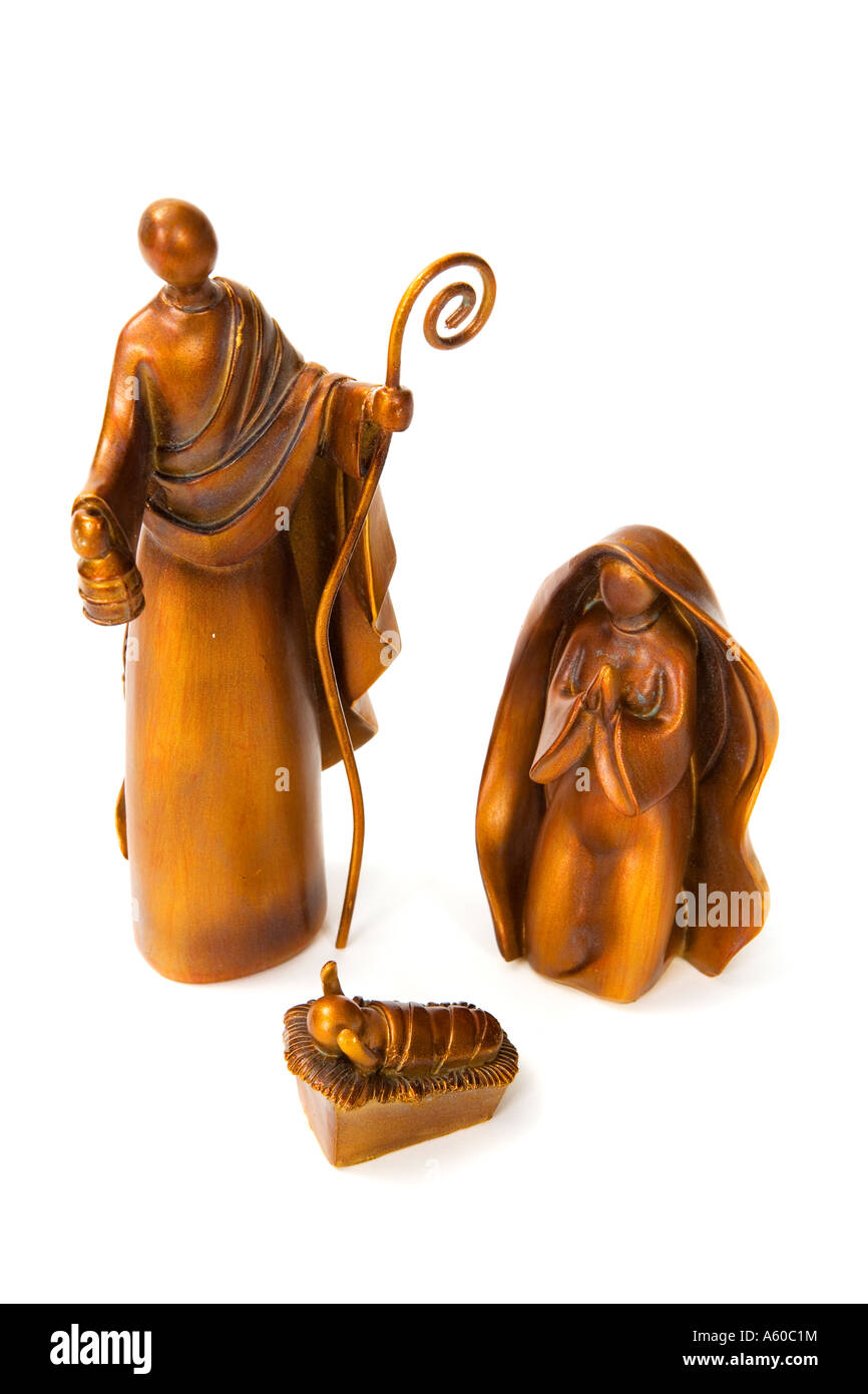 Jesus nativity figure Cut Out Stock Images & Pictures - Alamy