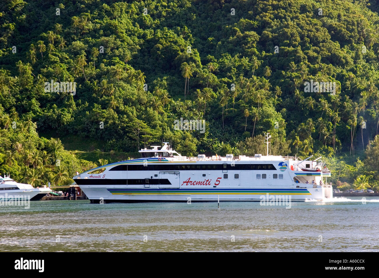 Moorea ferry french polynesia hi-res stock photography and images - Alamy