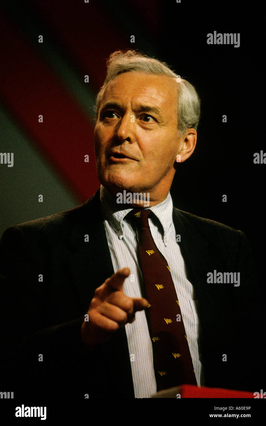 TONY BENN LABOUR CONFERENCE 1985 Stock Photo - Alamy