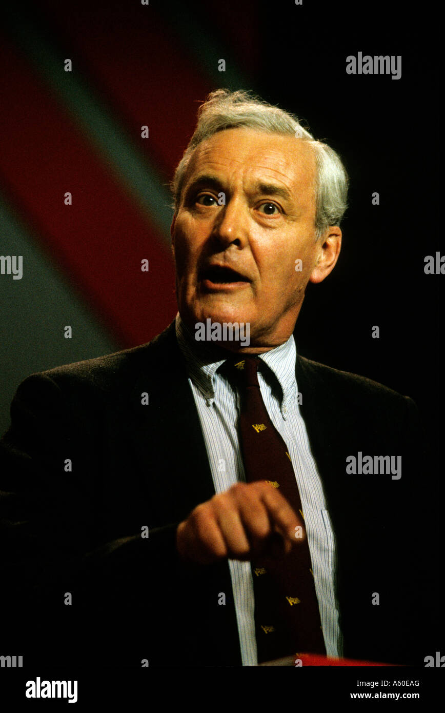 TONY BENN LABOUR CONFERENCE 1985 Stock Photo - Alamy