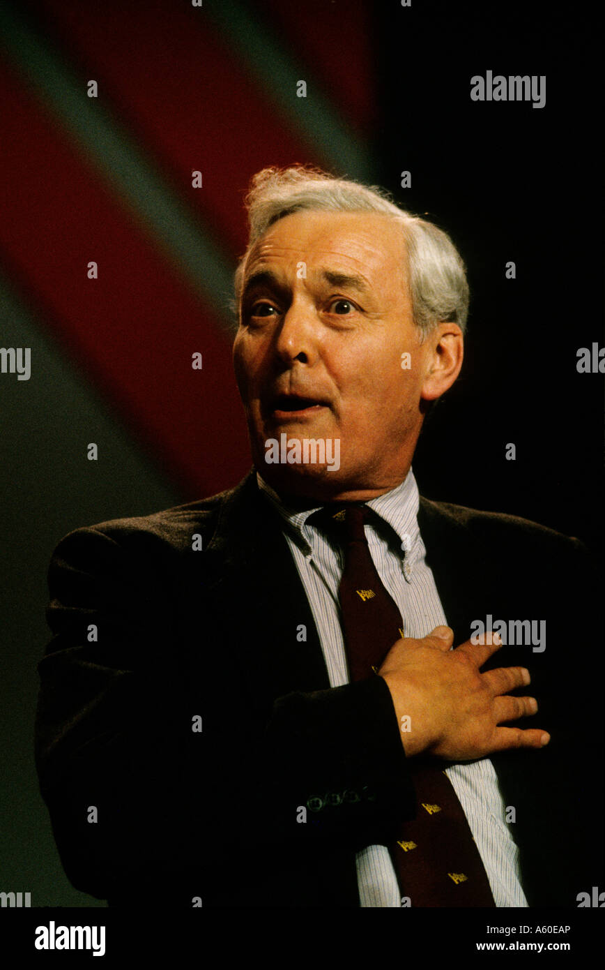 TONY BENN LABOUR CONFERENCE 1985 Stock Photo - Alamy