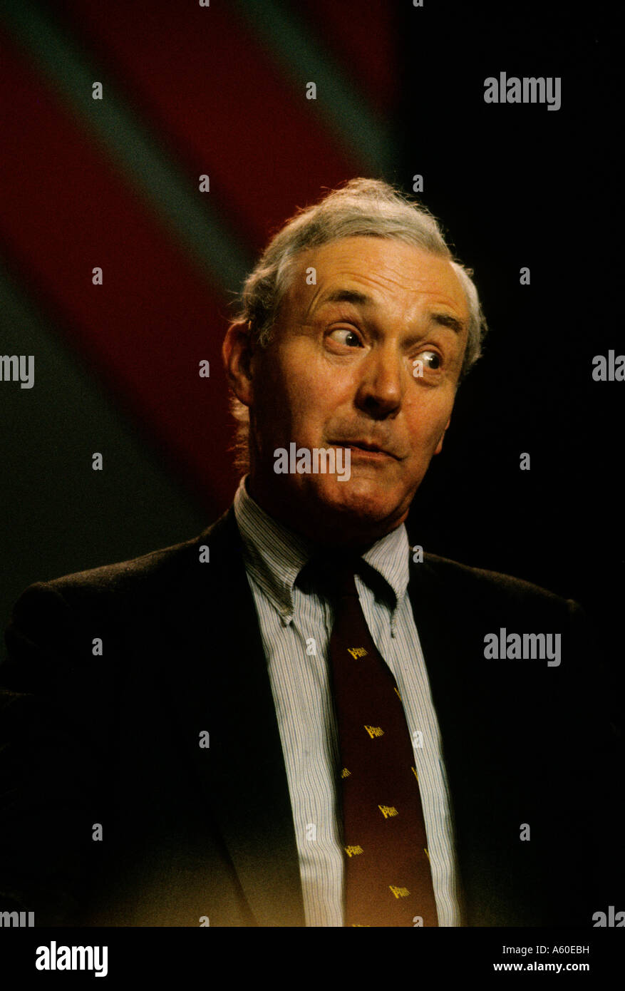 TONY BENN LABOUR CONFERENCE 1985 Stock Photo - Alamy