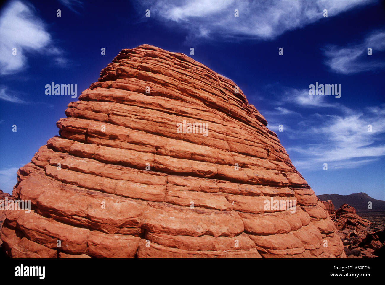 Bee Hives Valley of Fire Nevada Stock Photo - Alamy