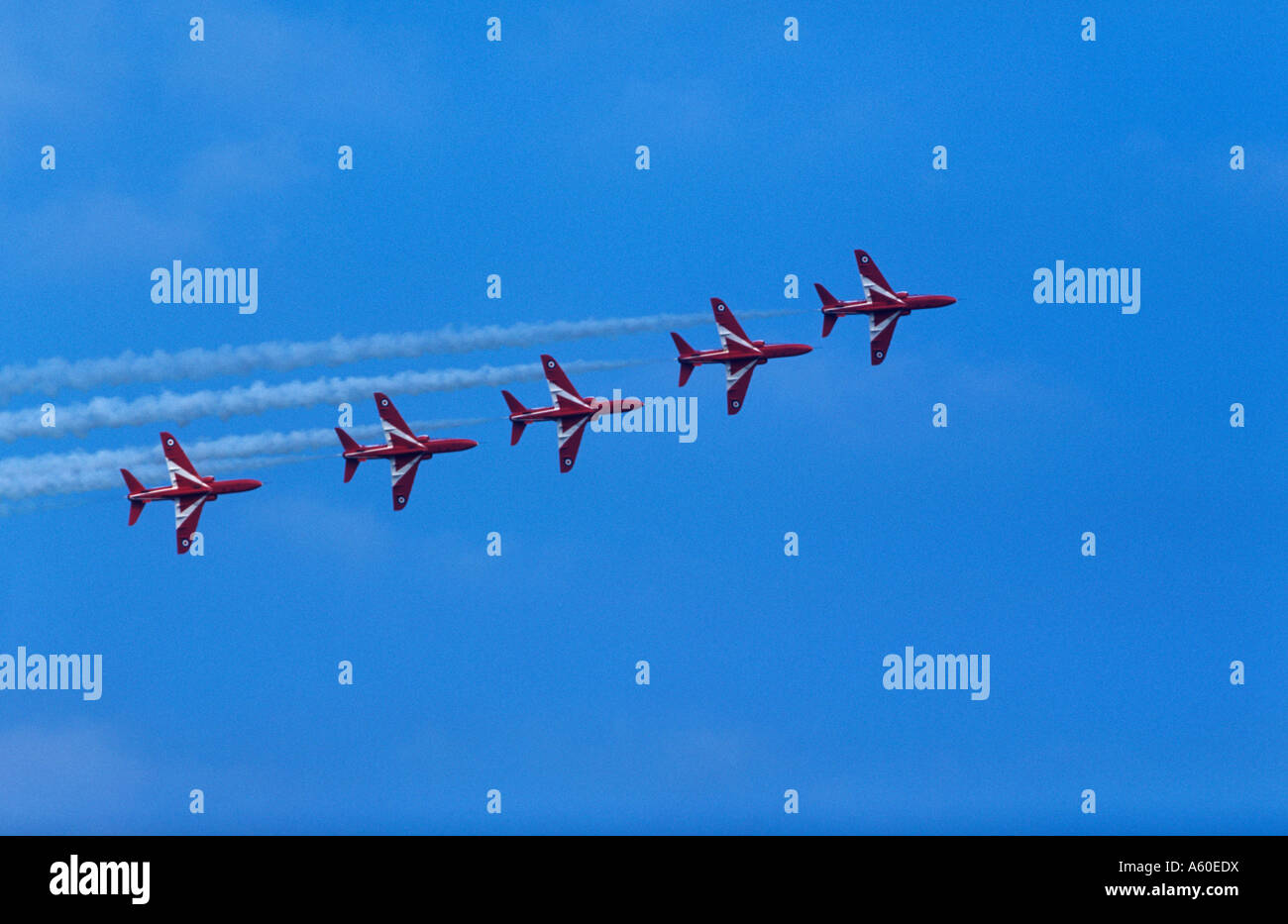 Red Arrows. Penzance, Cornwall, UK Stock Photo - Alamy