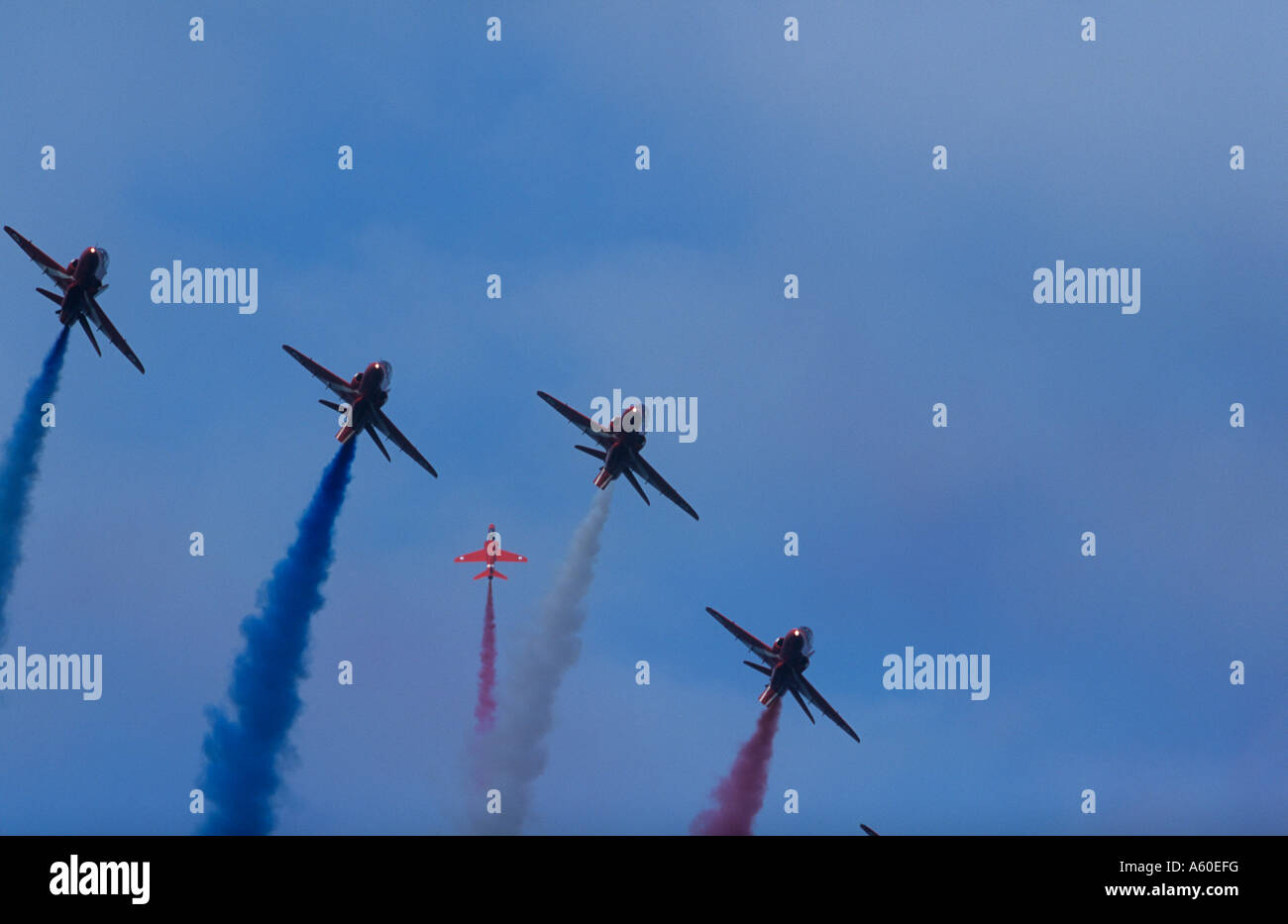 Red Arrows. Penzance, Cornwall, UK Stock Photo - Alamy