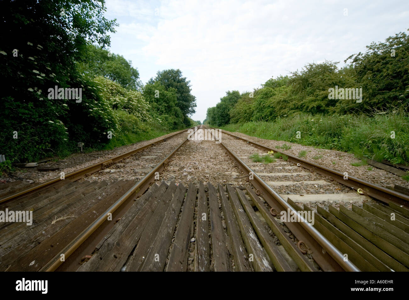 Local railway line Stock Photo - Alamy
