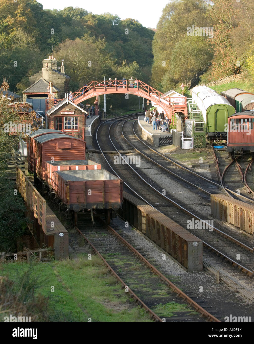 Goathland Station North Yorkshire Harry Potter Location Stock Photo - Alamy