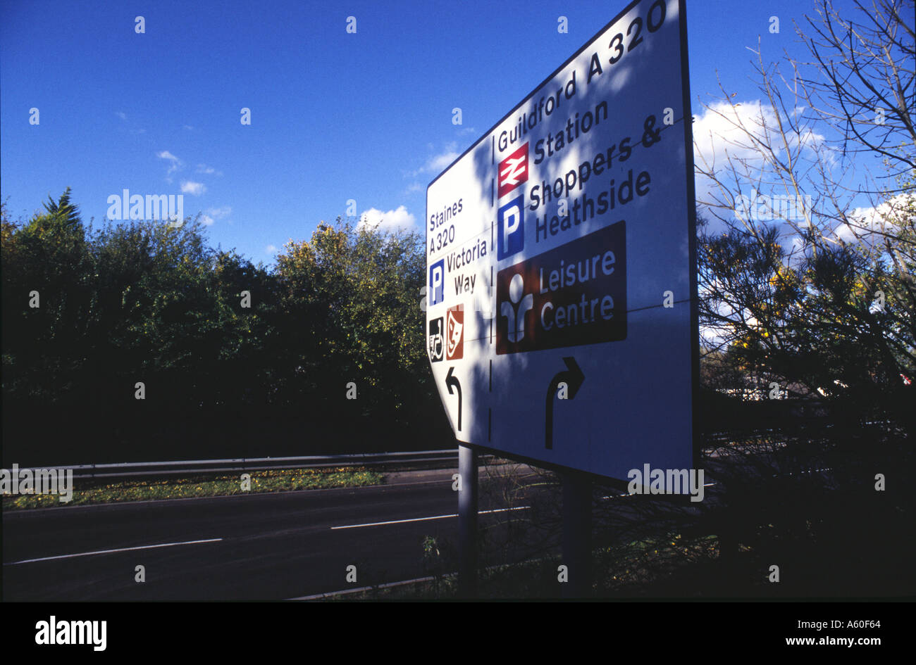 Woking road hi-res stock photography and images - Alamy