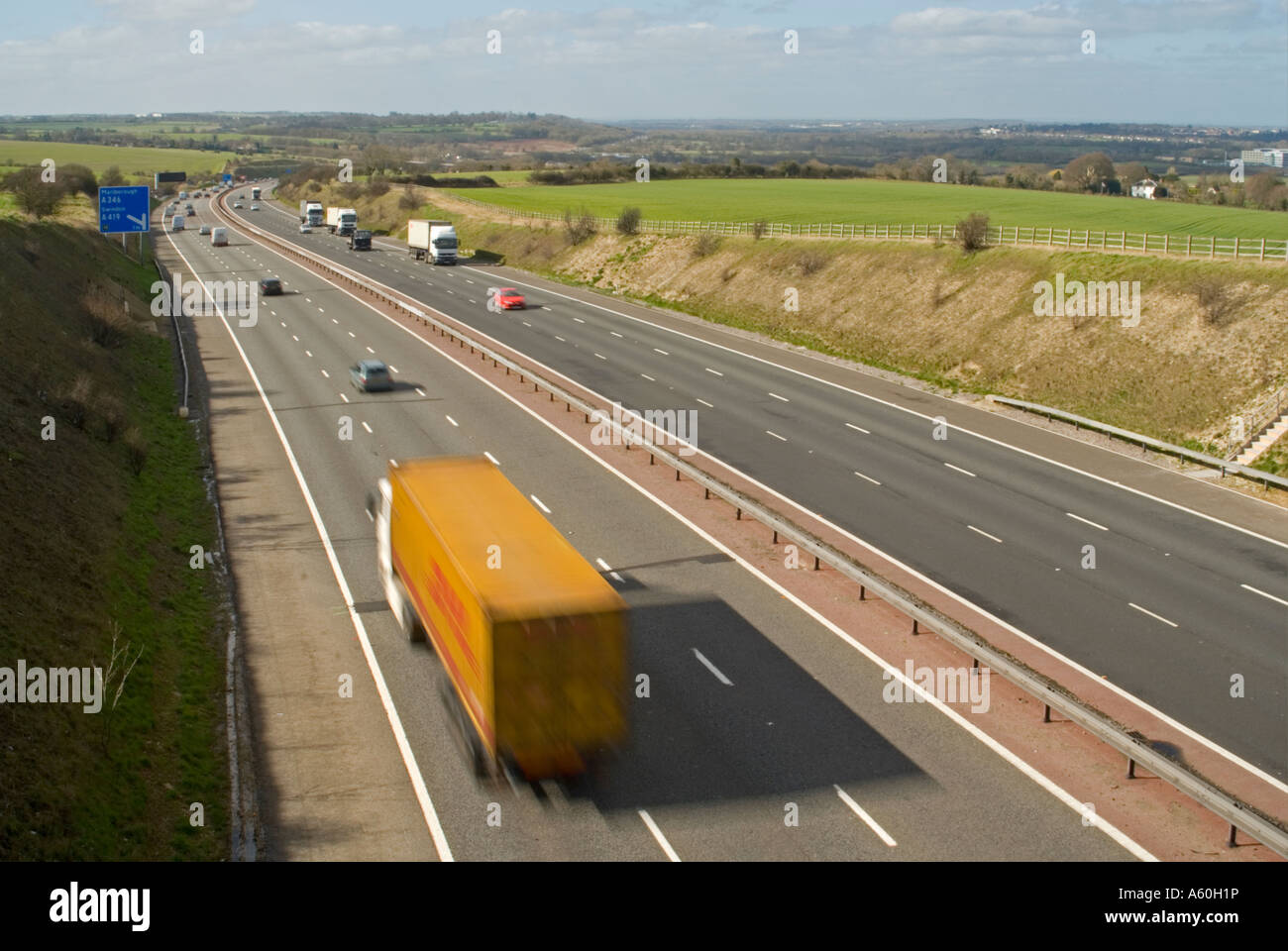 M4 motorway aerial hi-res stock photography and images - Alamy