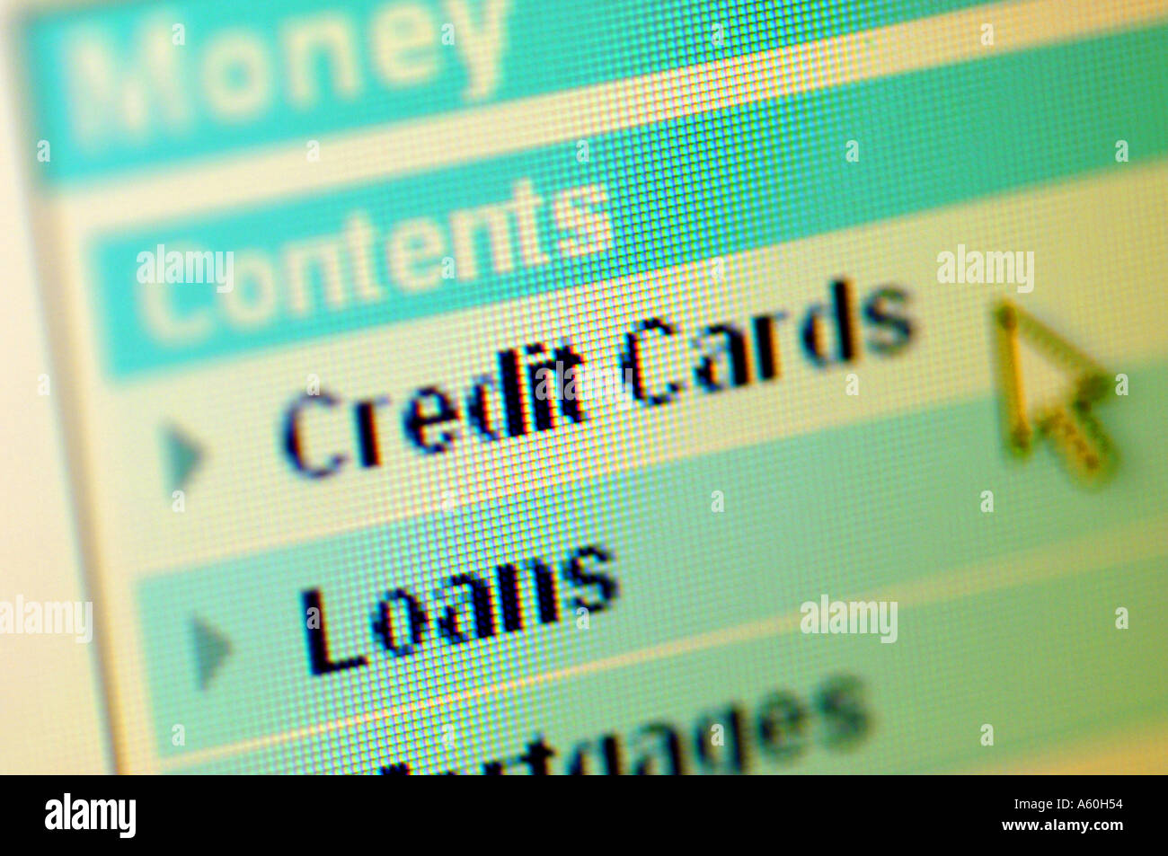 internet screen monitor detail Stock Photo - Alamy